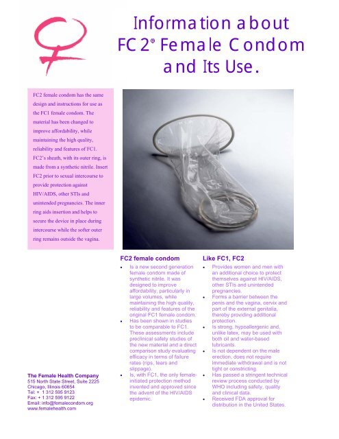 Information About Fc2 Female Condom And Its Use