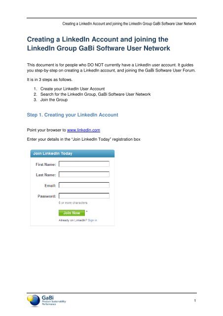 here - GaBi Software