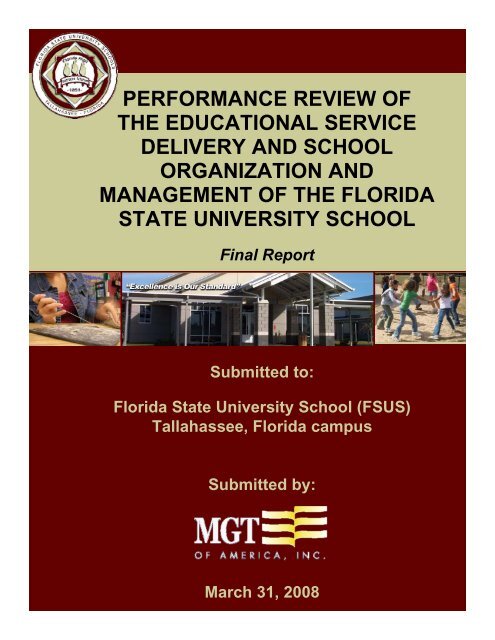 performance review of the educational service delivery and school