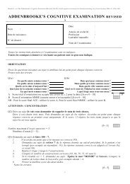 ADDENBROOKE'S COGNITIVE EXAMINATION REVISED