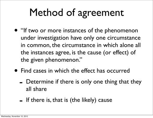 John Stuart Mill • Meth