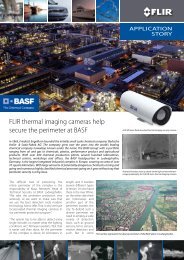APPLICATION FOR APPROVAL AS AN ... - Flir Systems