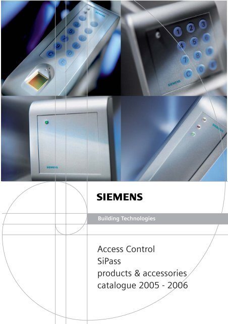 Access Control SiPass products & accessories catalogue 2005 - 2006