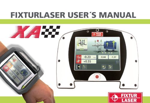 Fixturlaser XA Shaft Alignment Manual