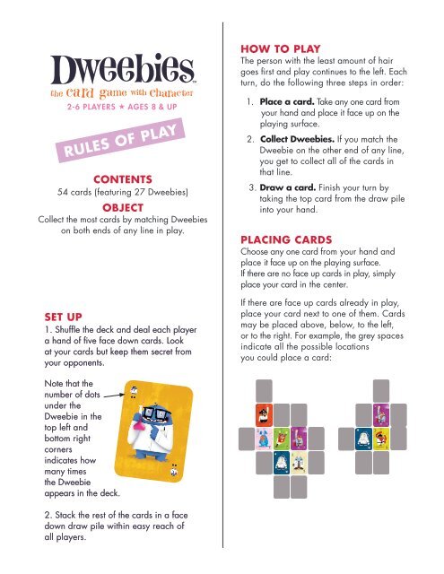 RUleS oF Play - Gamewright