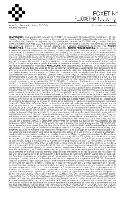 FOXETIN 10/20 8/06 ver4.qxd - Gador SA