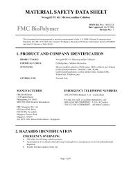Avicel® CL-611 Microcrystalline Cellulose and ... - FMC Corporation