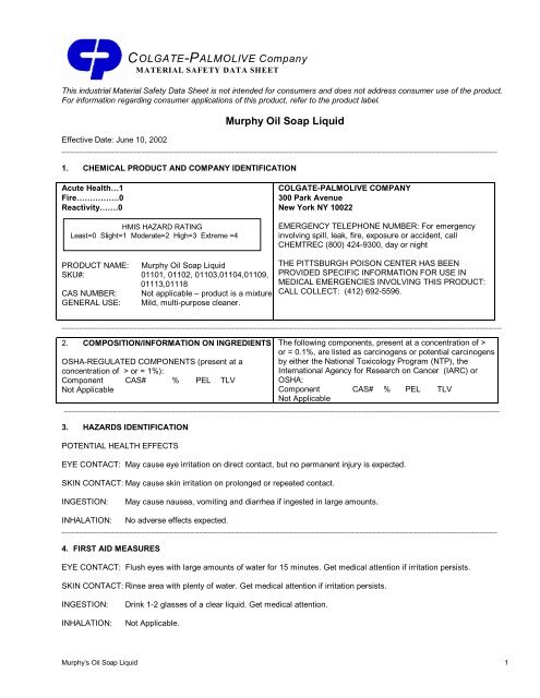 Murphy Oil Soap Liquid
