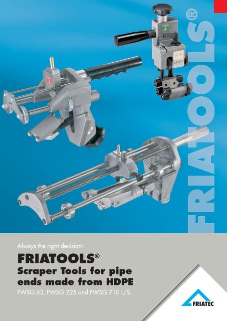 Scraper Tools FWSG - Friatec