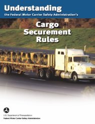 FMCSA Organizational Chart - Federal Motor Carrier Safety ...