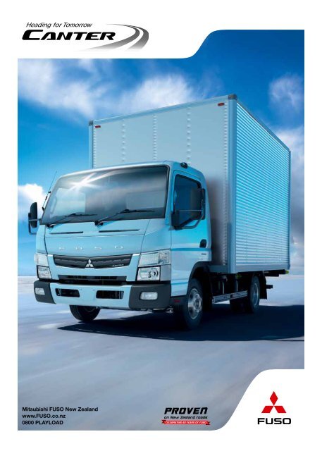 Canter Brochure [PDF] - Home | Mitsubishi FUSO Trucks