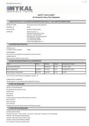 UC33 HEAVY DUTY DEGREASER (Canadian English Institutional ...