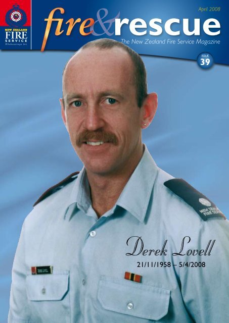 Derek Lovell - New Zealand Fire Service
