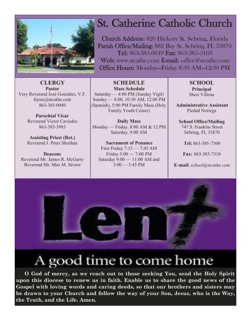 St. Catherine Catholic Church - Flocknote