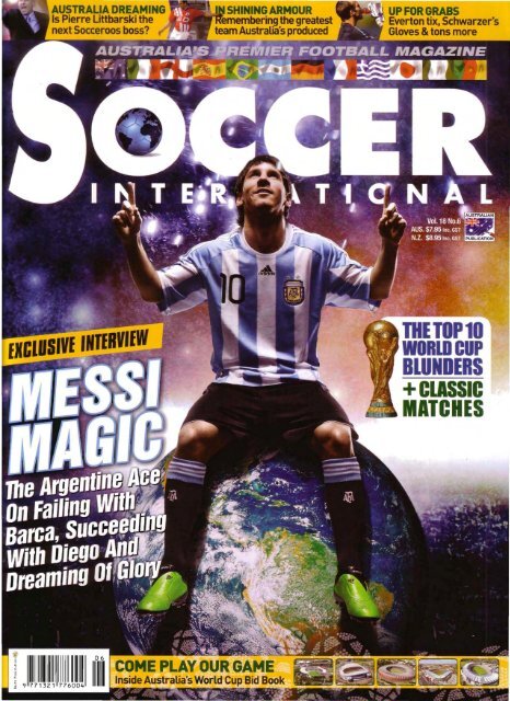 Soccer International article on the 400S and Advanced Jump ...