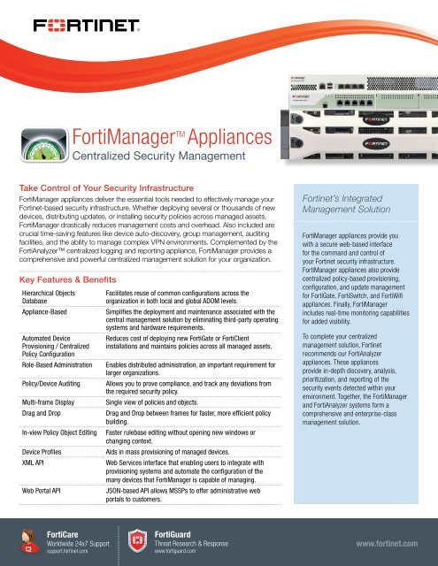 FortiManager-3000C - Fortinet