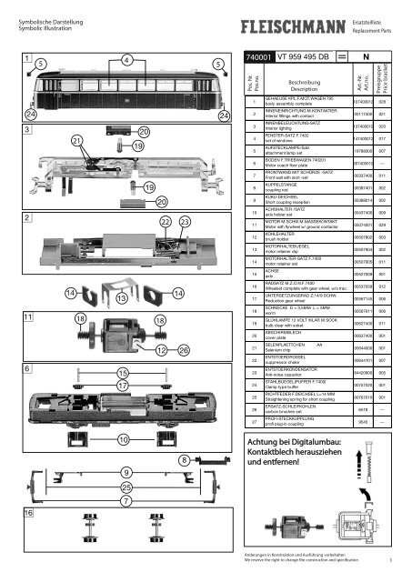 740001 N - Fleischmann