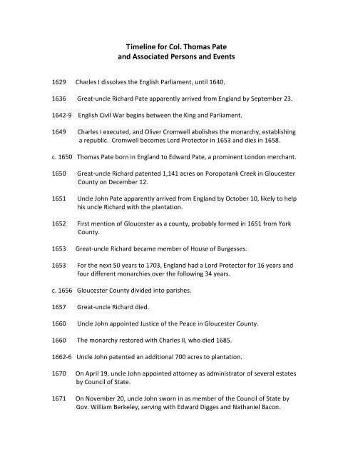 Timeline for Thomas Pate.pdf - GBLCreations