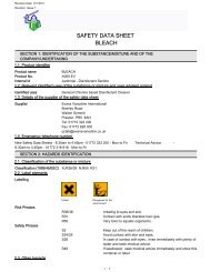 SAFETY DATA SHEET EST-EEM - Evans Vanodine International plc