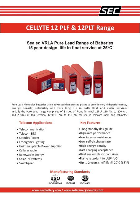 Download datasheet - Fuel Cell Markets