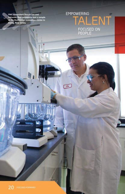 TALENT - FMC Corporation