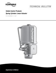 API 610 (VS1) Vertical Line Shaft Multistage Process ... - Flowserve