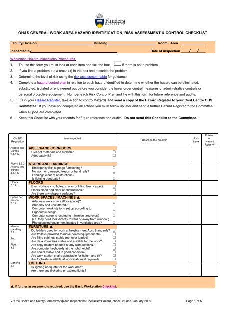 OCCUPATIONAL HEALTH AND SAFETY OH&S AUDIT PROCESS