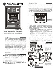 MS-9600LS(E)/MS-9600UDLS(E) - Fire-Lite Alarms