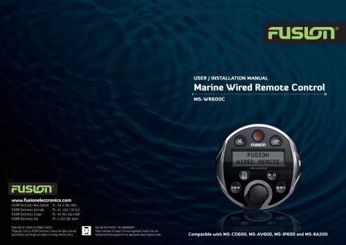 User Manual - Fusion
