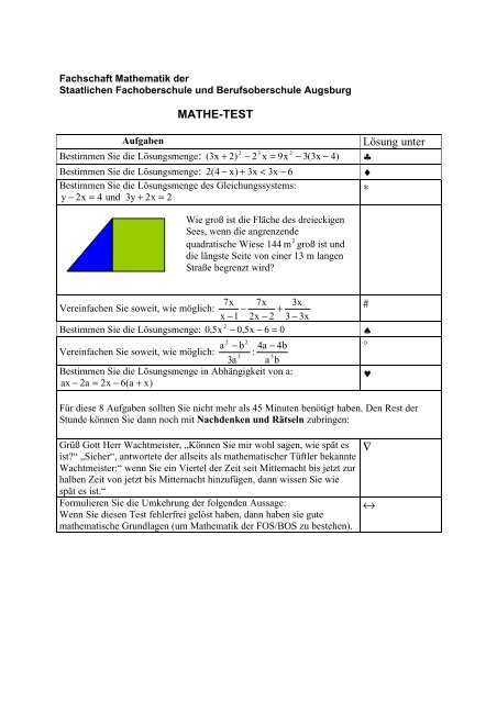 Mathetest (PDF)