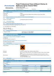 Download Dettol COSHH sheets - Cleaning Supplies 4U