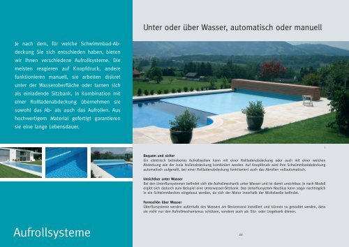 Aufrollsysteme - Garvens