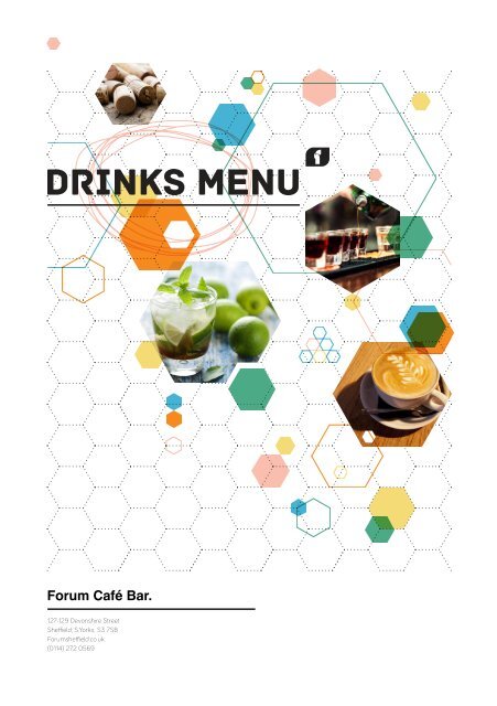 DRINKS Menu - The Forum || Sheffield