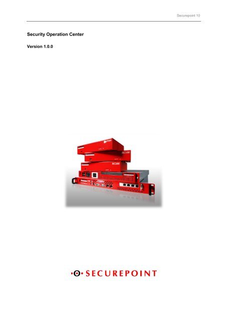 Security Operation Center - Securepoint