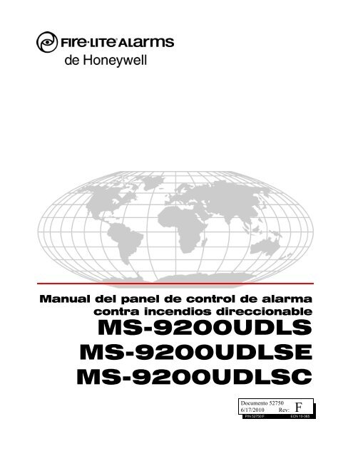 ms-9200udls ms-9200udlse ms-9200udlsc - Fire-Lite Alarms