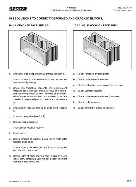 Solutions for Cracked or Deformed Block