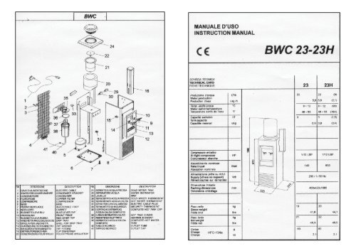 Operating Instructions - Foster Spares