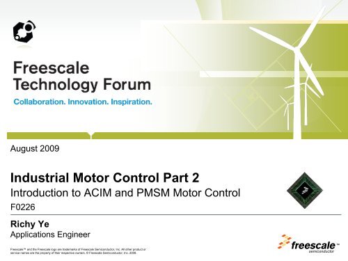Industrial Motor Control Part 2