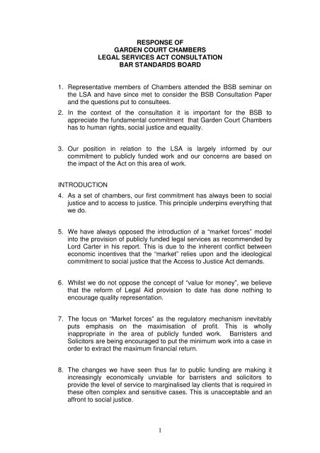 Legal Advice Example