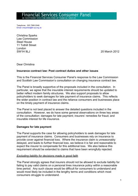 Insurance contract law: Post contract duties and other issues