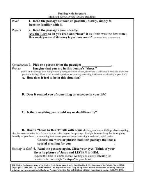 Praying with Scripture.pdf - Flocknote