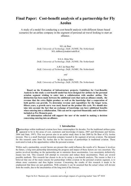 Paper - GARS - German Aviation Research Society