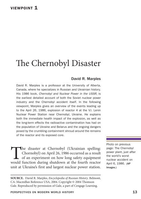 Sample Pages - Gale - Cengage Learning