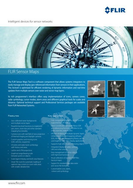 FLIR Sensor Maps - Flir Systems