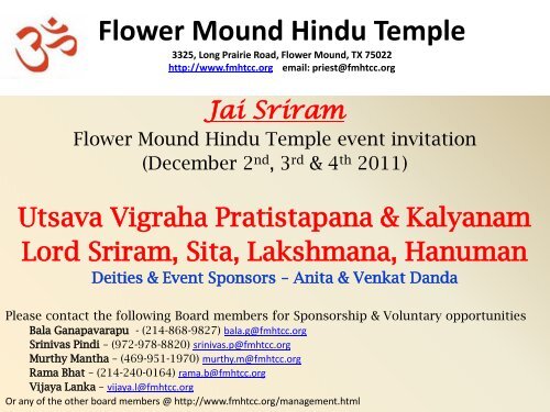 Flower Mound Hindu Temple