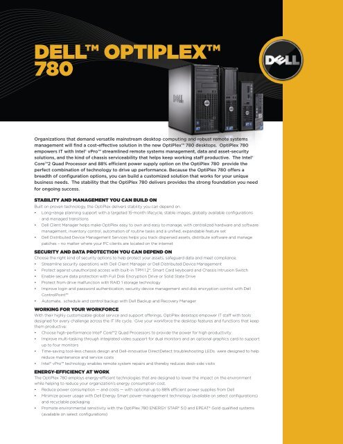 dell? oPtiPlex? 780