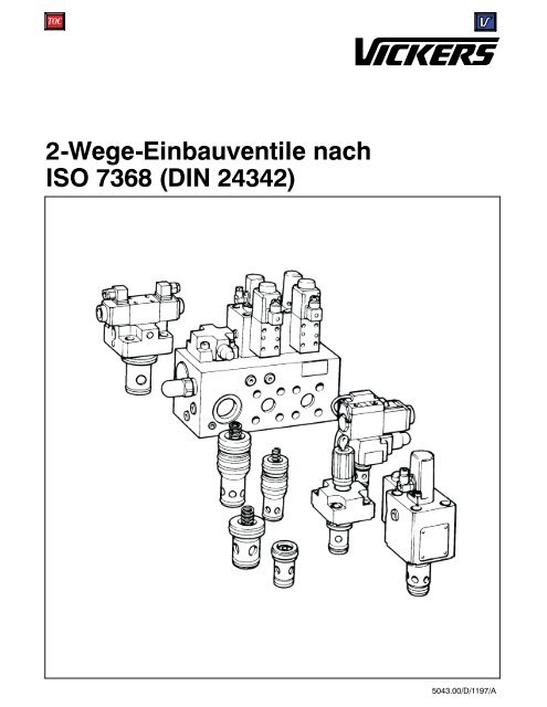 2-Wege-Einbauventile nach ISO 7368 (DIN 24342)