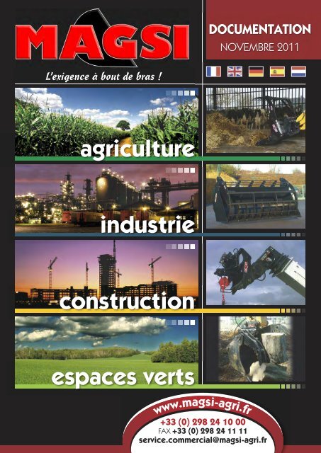Téléchargez notre documentation 2011 - Magsi