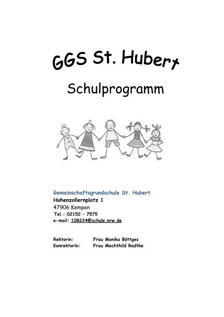 Schulprogramm Grundschule