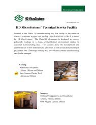 HD-8820 Aqueous Positive Polyimide - HD MicroSystems